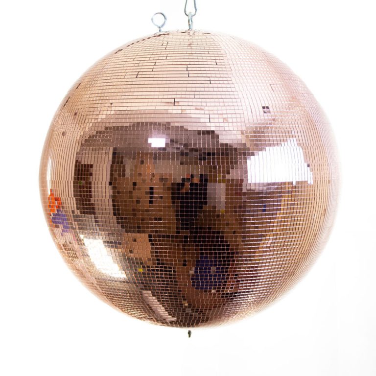 40cm Professional Rose Gold Mirror Ball